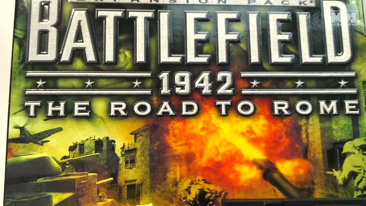 Battlefield 1942 – The Road To Rome Box Cover Art 4K HD – Epic Music ...