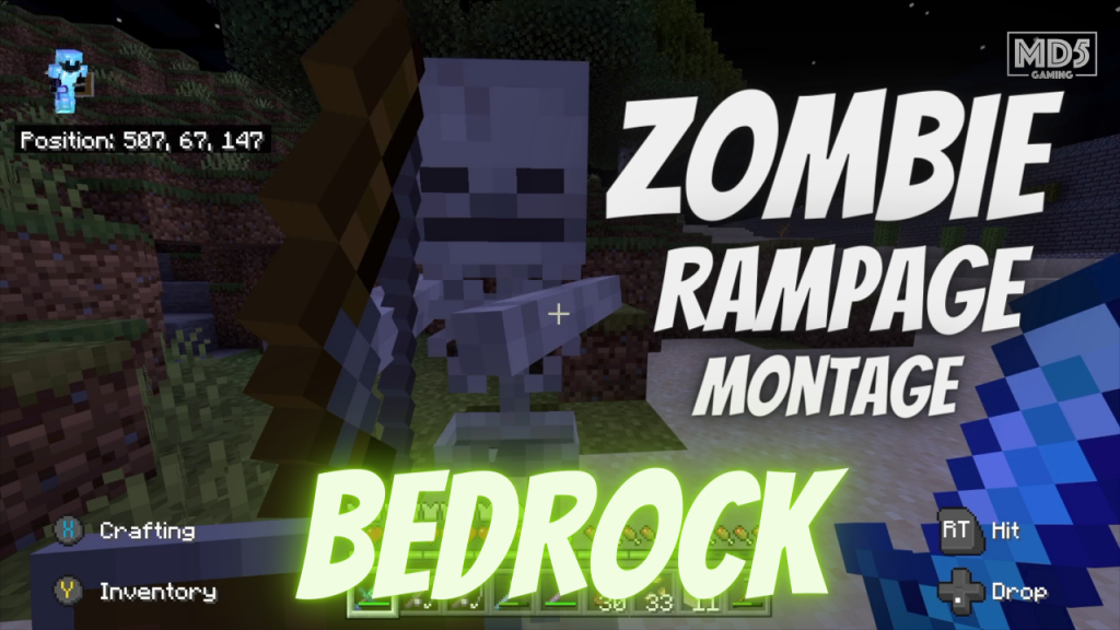 Minecraft Friends Bedrock Hard Survival Xbox Series X Gaming Asmr