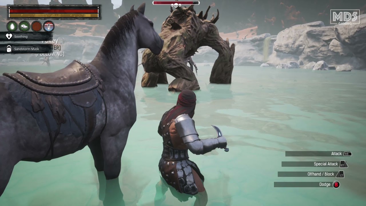 Conan Exiles Xbox Gameplay – Official PvP Server – Farming Crafting ...