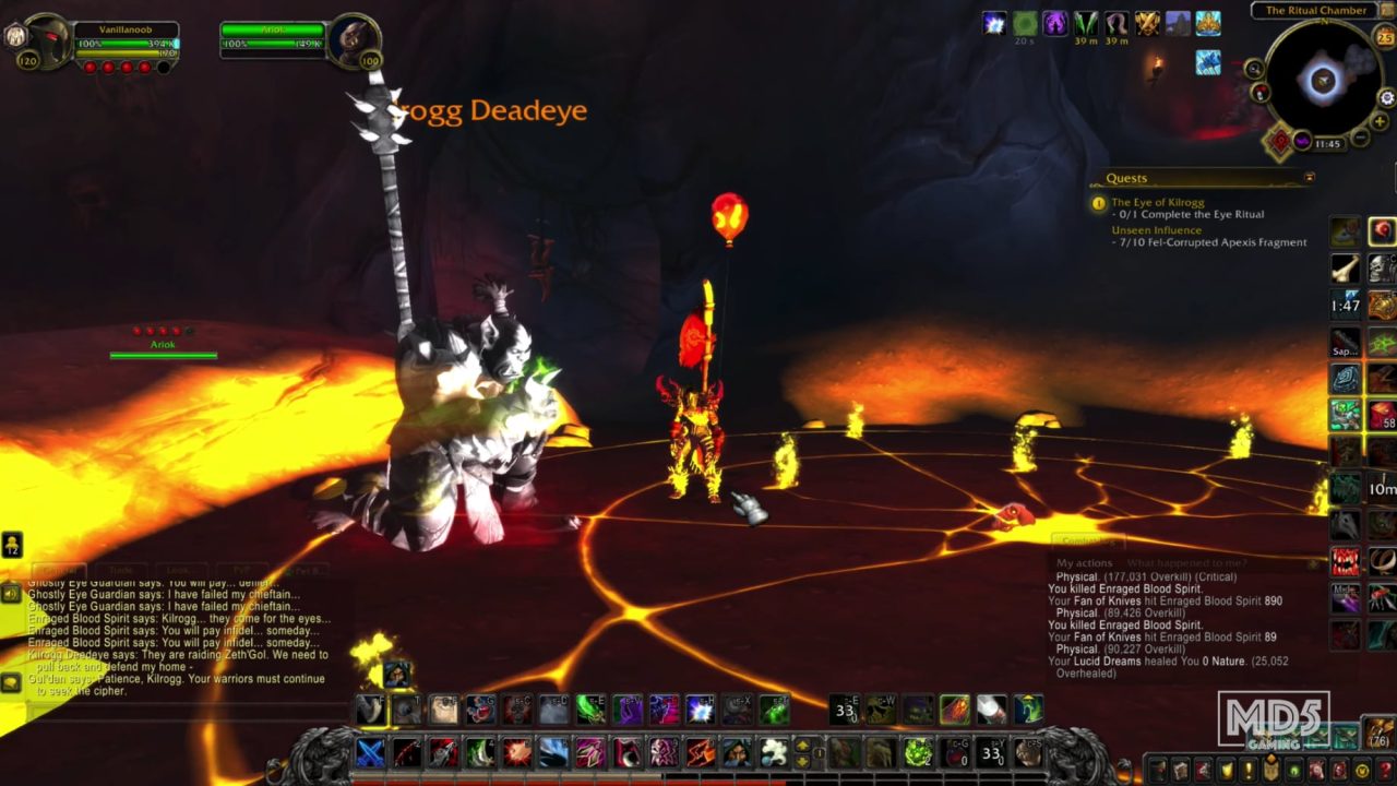 Eye of Kilrog Ritual Warlords Of Draenor Questing – Cinematic Quest ...