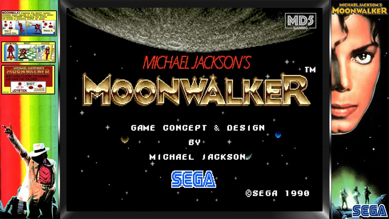 Michael Jackson’s Moonwalker (1990) SEGA Arcade – Full Game Playthrough ...