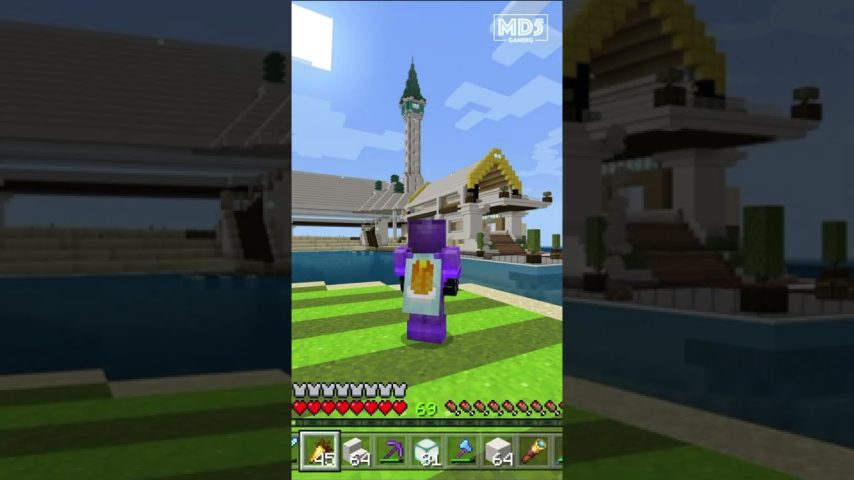 Minecraft Fantasy Tower Spire Build – Bedrock Survival Realm Xbox ...