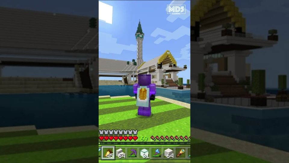 Minecraft Fantasy Tower Spire Build – Bedrock Survival Realm Xbox ...