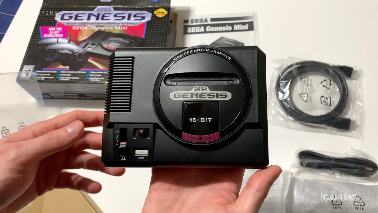 SEGA Genesis Mini Unboxing with Marcus Anthony | MD5 Gaming – MD5 Gaming