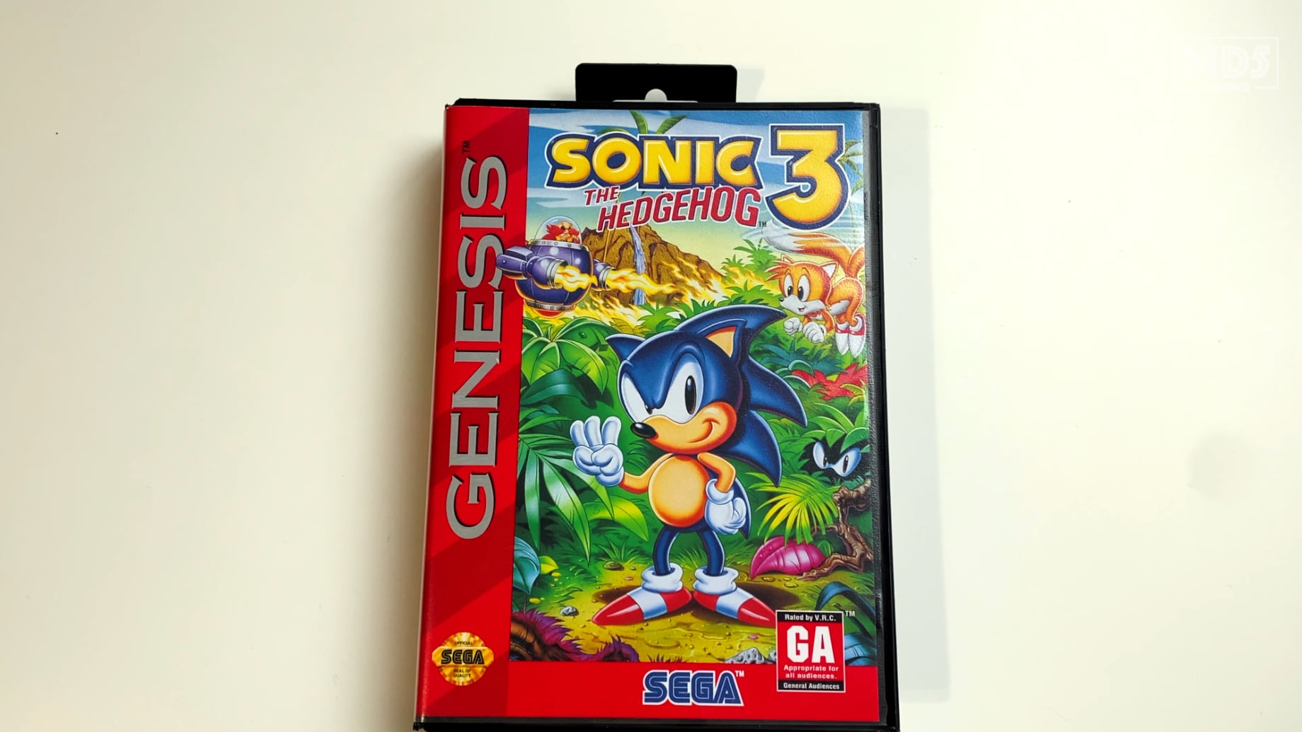 Sonic The Hedgehog 3 🌀 1994 Box Art – Sonic 3 Music – Sega Genesis ...