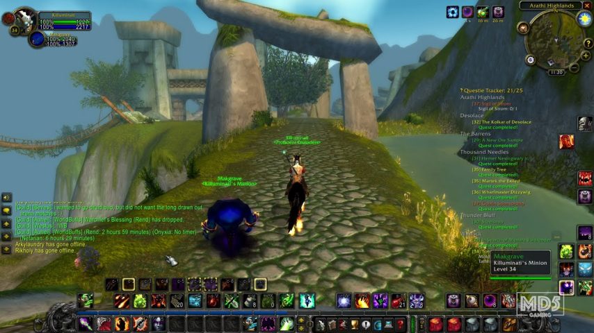 TBC Classic Hearts of The Pure Quest Comar Villard Warlock WoW World of ...