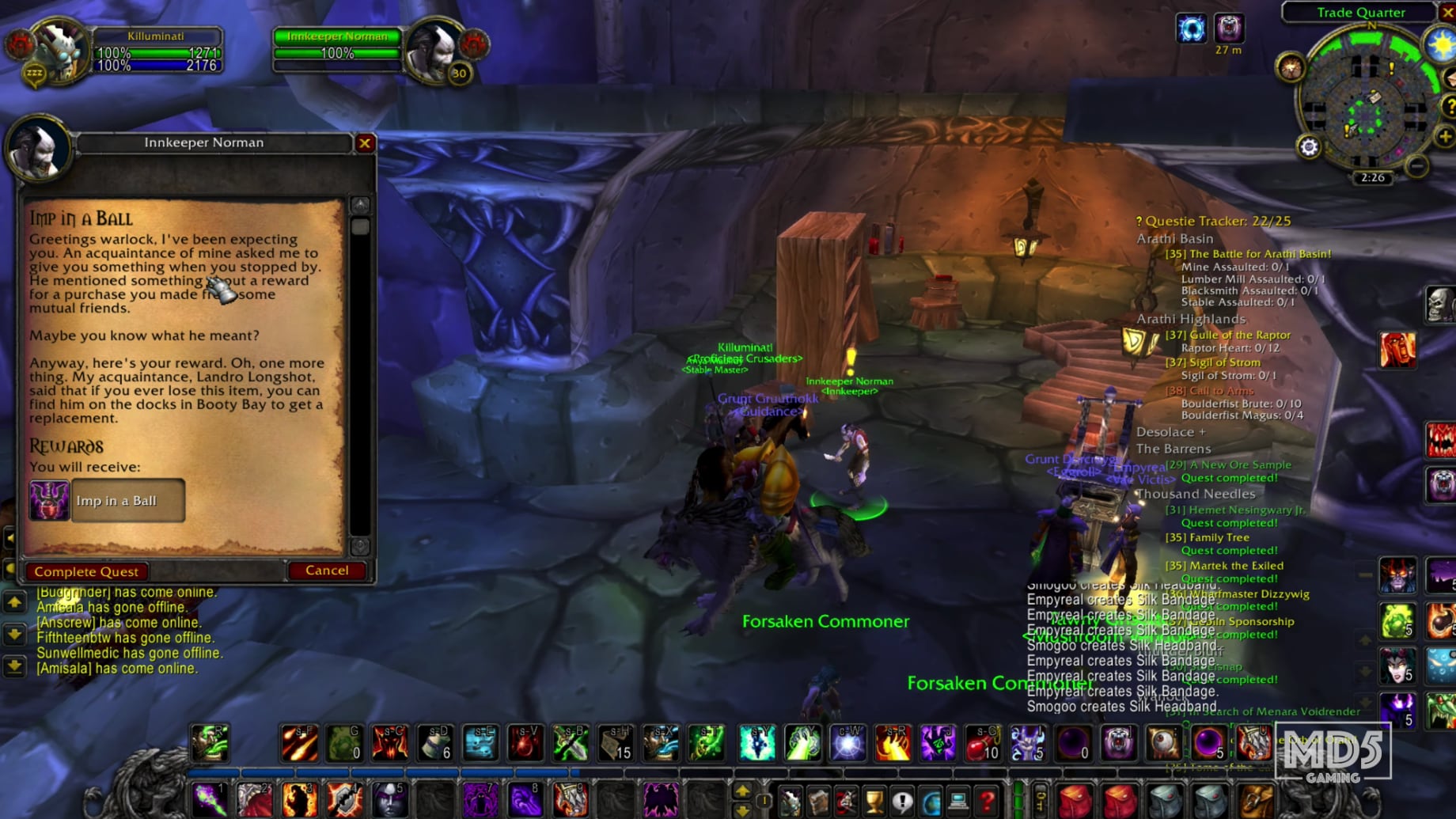 TBC Classic Imp In A Ball Toy WoW – World of Warcraft The Burning ...