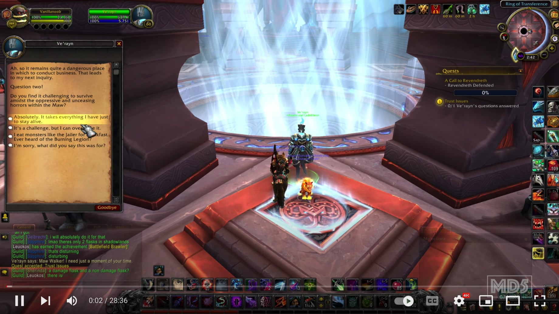 The Maw Solo War Mode Gameplay WoW Shadowlands 9.0 – Kyrian Subtlety ...