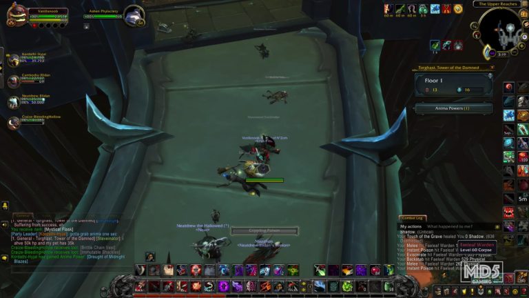 Upper Reaches – Tower Of Torghast – WoW Shadowlands – Kyrian Horde ...